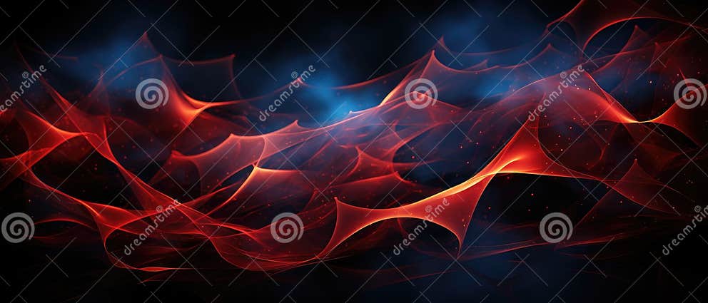 Elevate Your Web Design with this Striking Abstract Red Net Grid ...