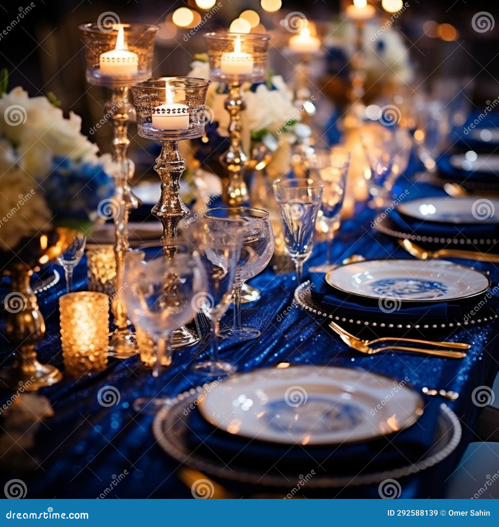 Elevated Elegance: a Reception Buffet with a Touch of Class Stock Image ...