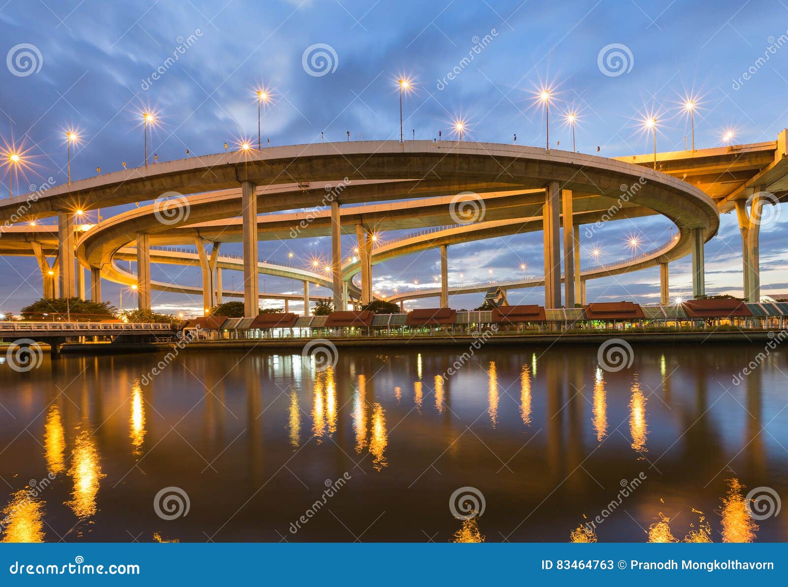 Elevated Expressway Royalty-Free Stock Image | CartoonDealer.com #77009338