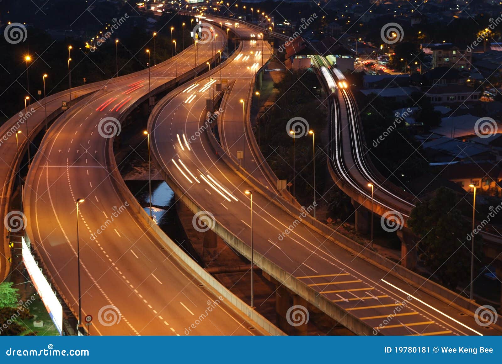 An elevated freeway stock image. Image of elevated, freeway - 19780181