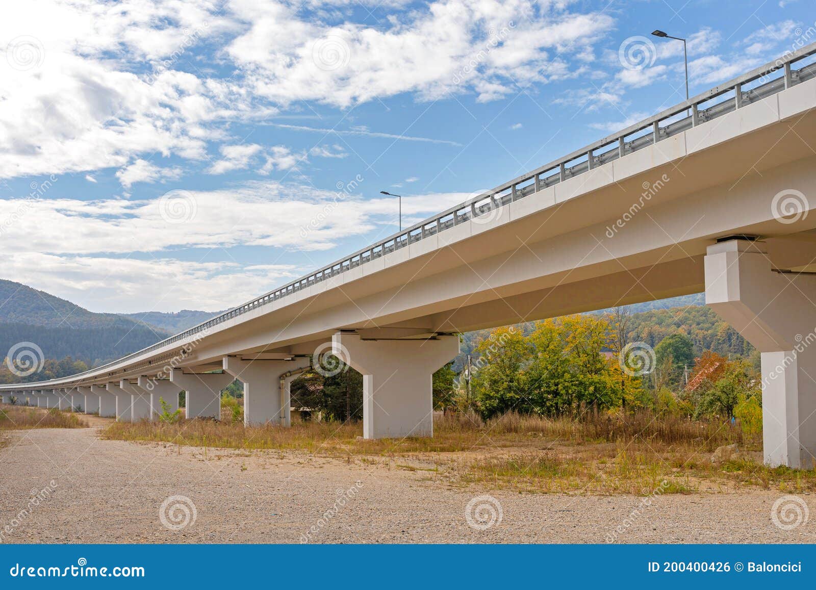 Elevated Highway Overpass stock photo. Image of structure - 200400426