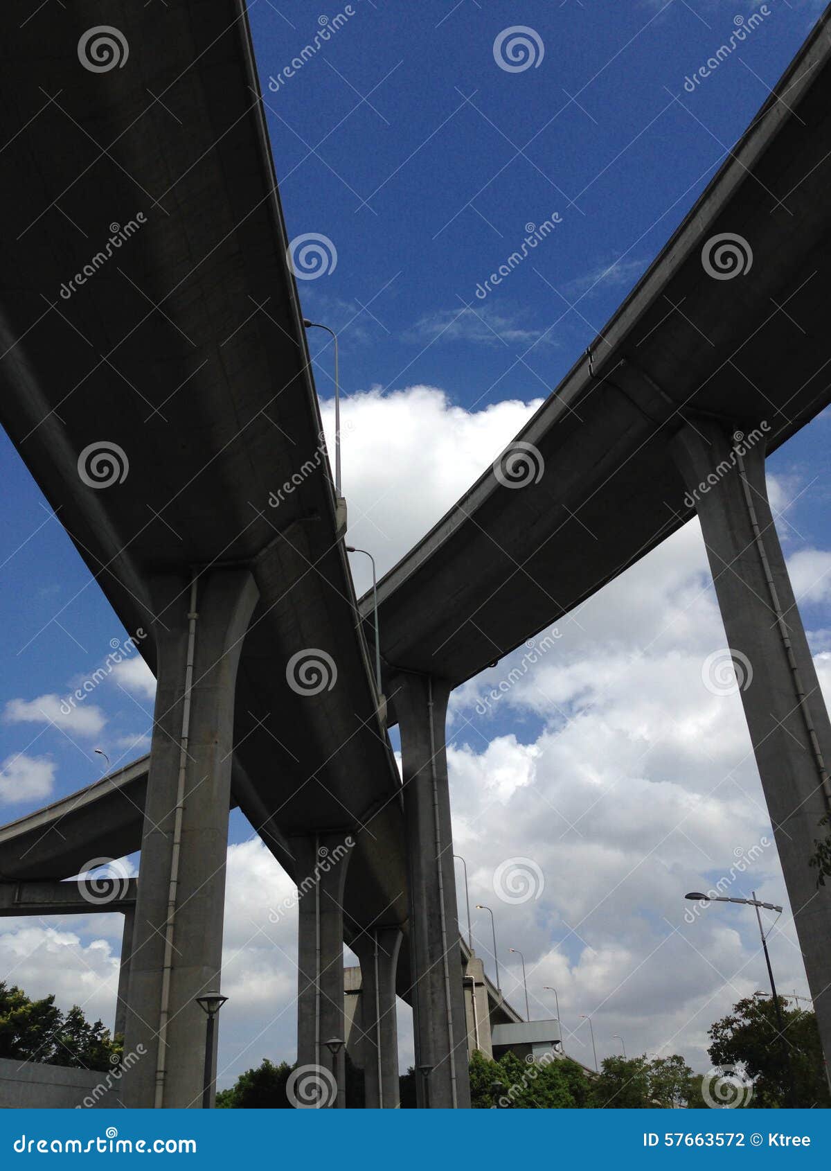 Elevated highway stock photo. Image of expressway, overpass - 57663572