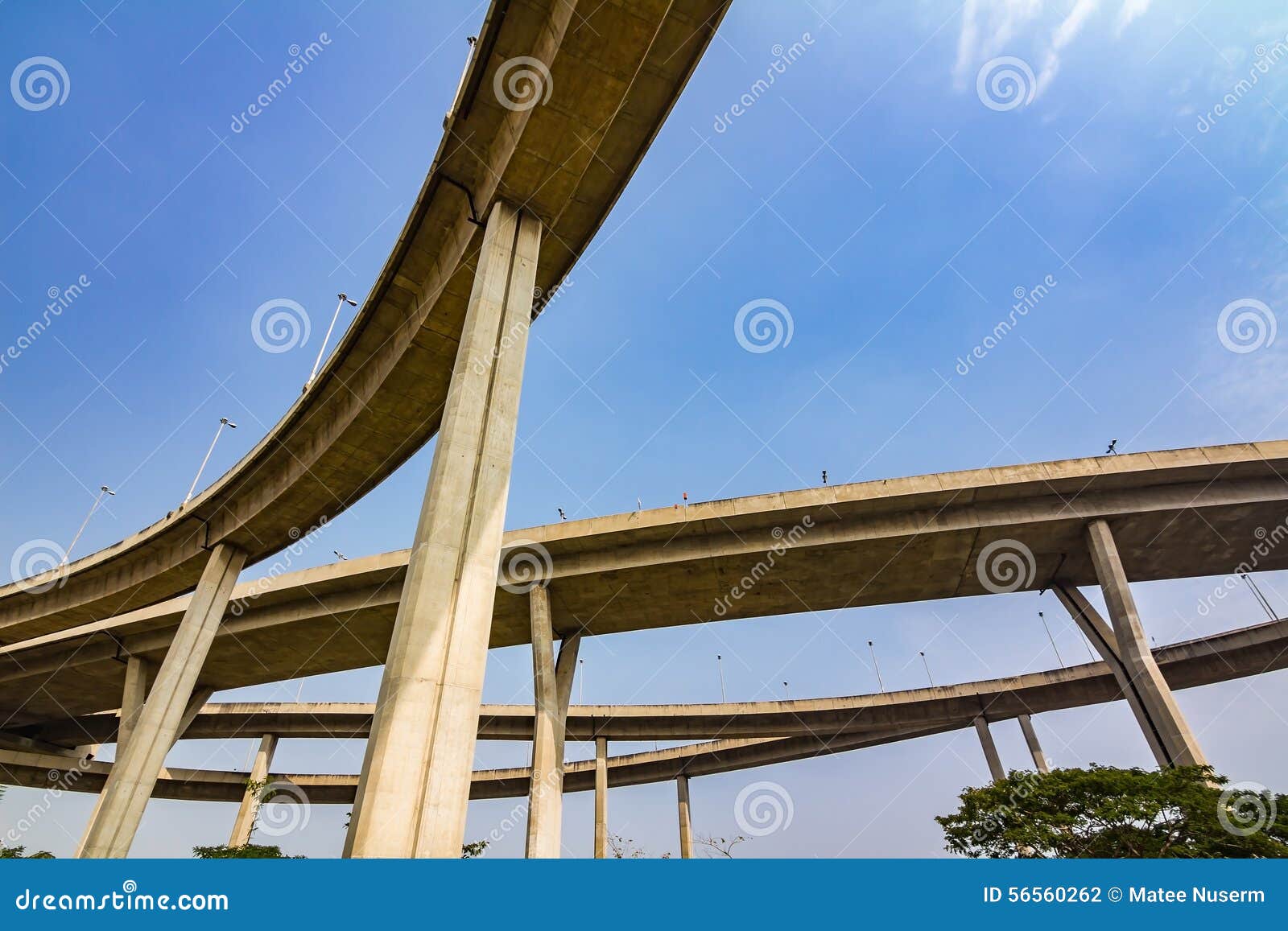Elevated highway stock photo. Image of bridge, column - 56560262