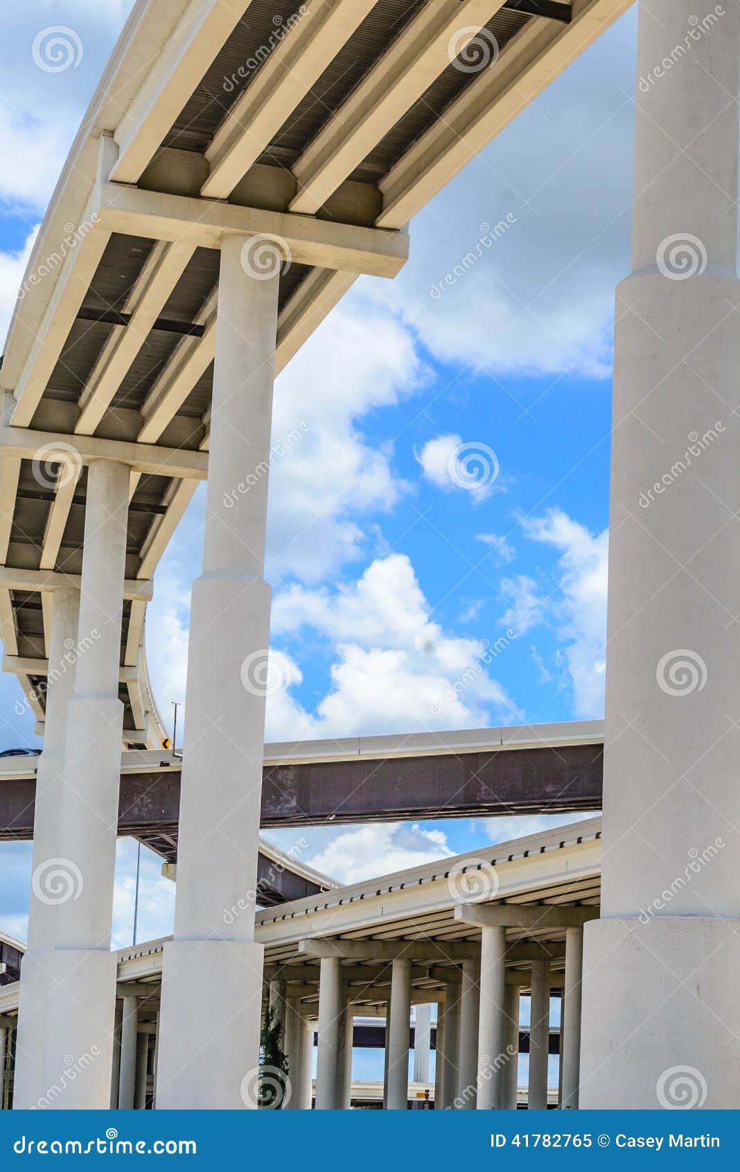 Elevated highway stock image. Image of texas, overpass - 41782765