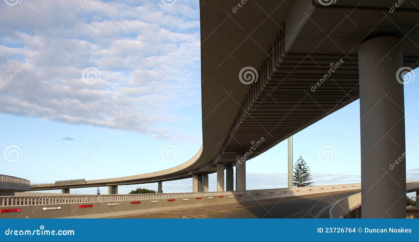Elevated Modern Road System Stock Photo - Image of blue, highway: 23726764