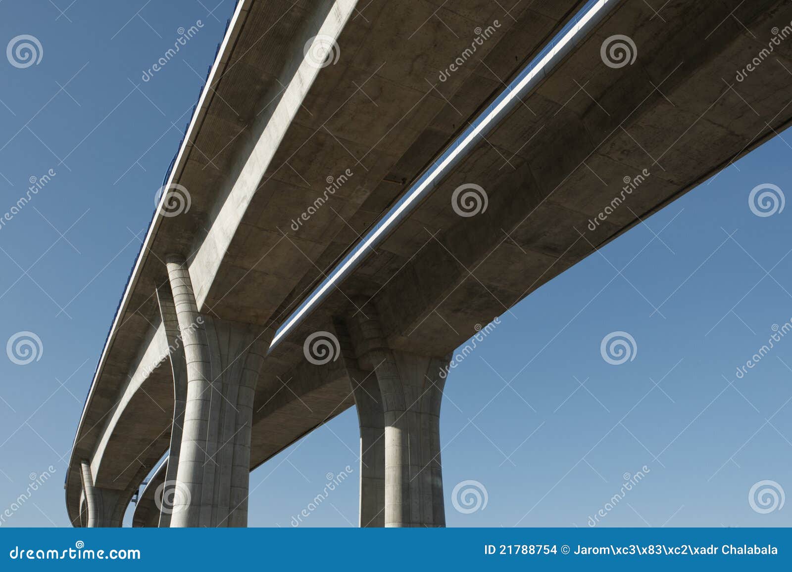 Elevated road stock photo. Image of design, built, contemporary - 21788754