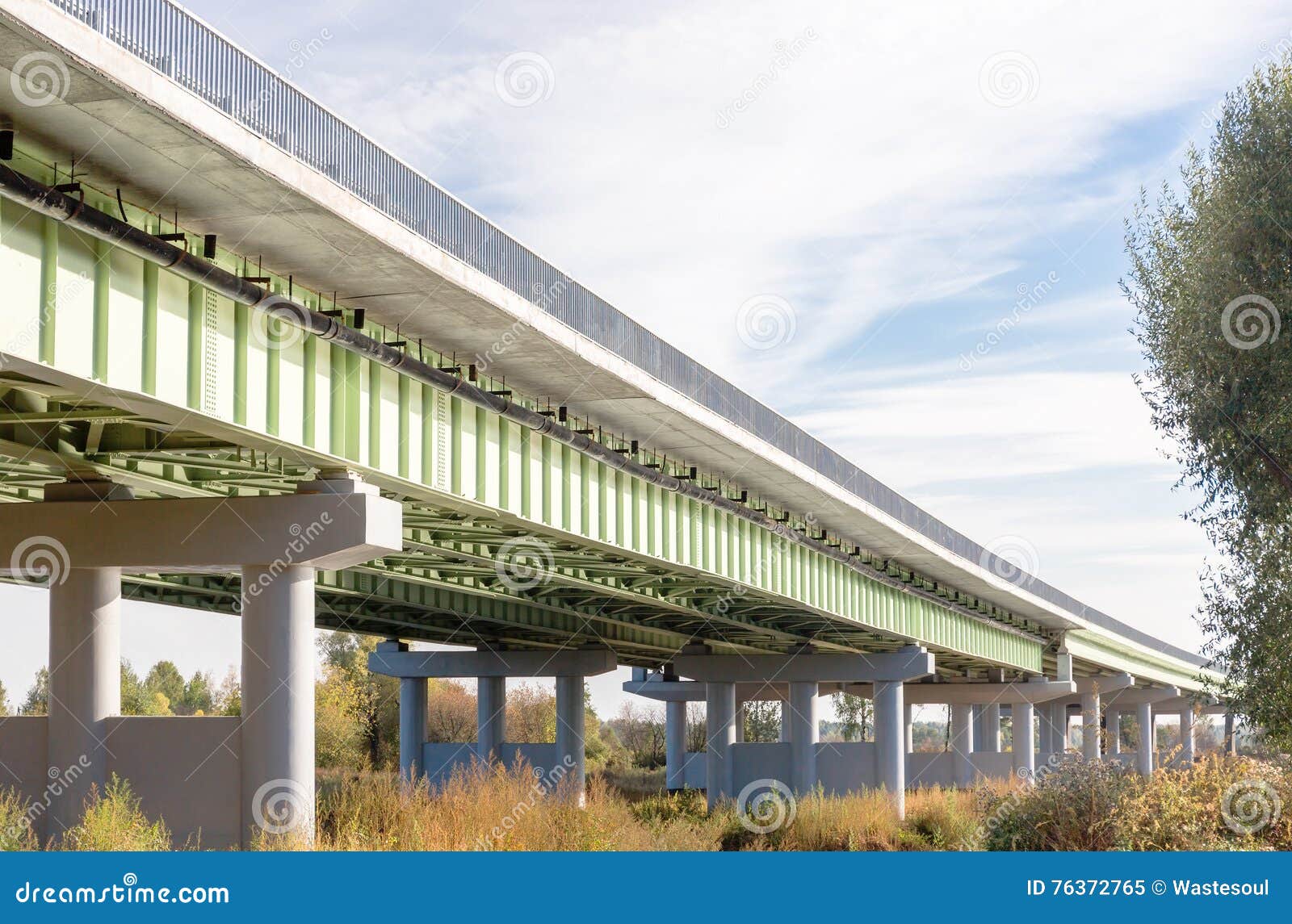 Elevated road stock image. Image of overpass, route, road - 76372765