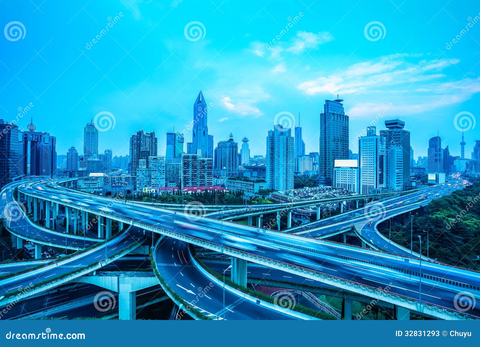 Elevated Road From Below Royalty-Free Stock Image | CartoonDealer.com ...