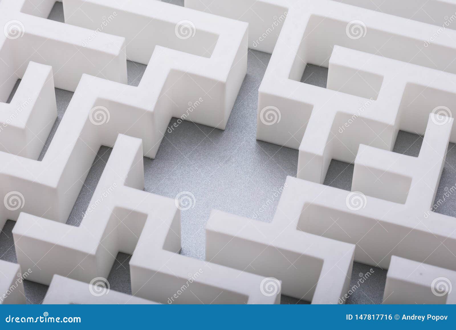 Elevated View of Labyrinth stock photo. Image of conceptual - 147817716