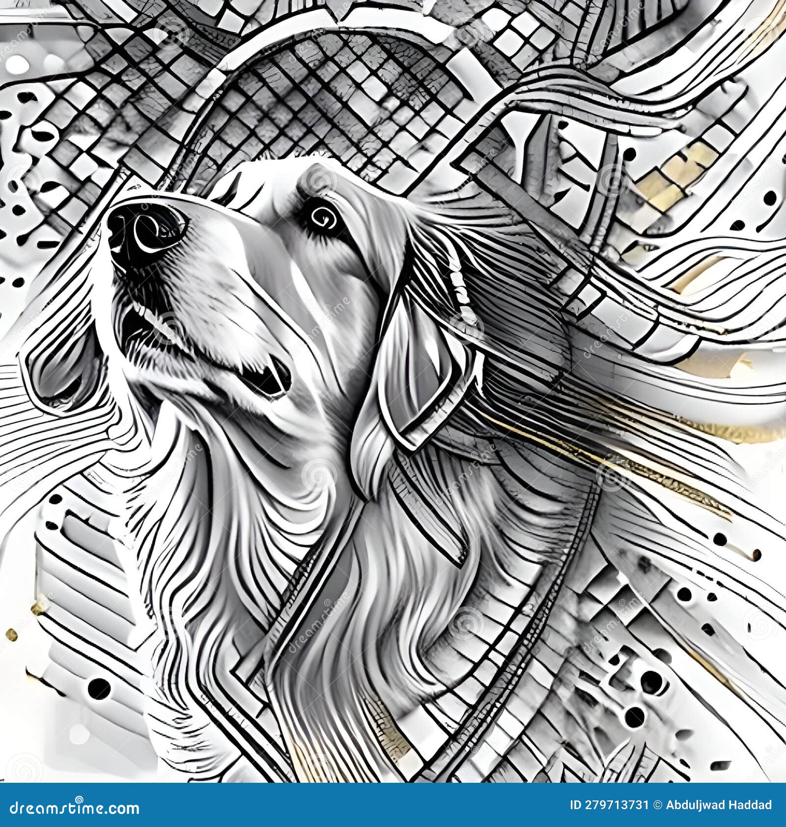 Elevated Vision: a Dog& X27;s Perspective on the World.AI Generated Stock Illustration ...