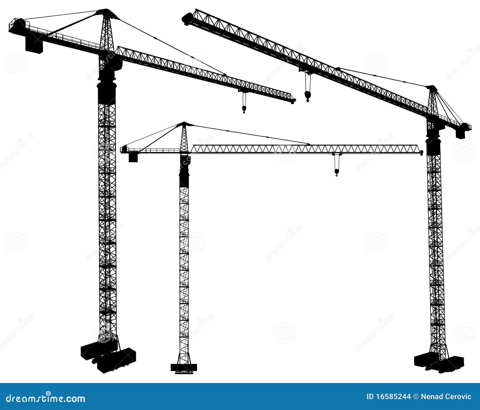 Tower Crane Vector