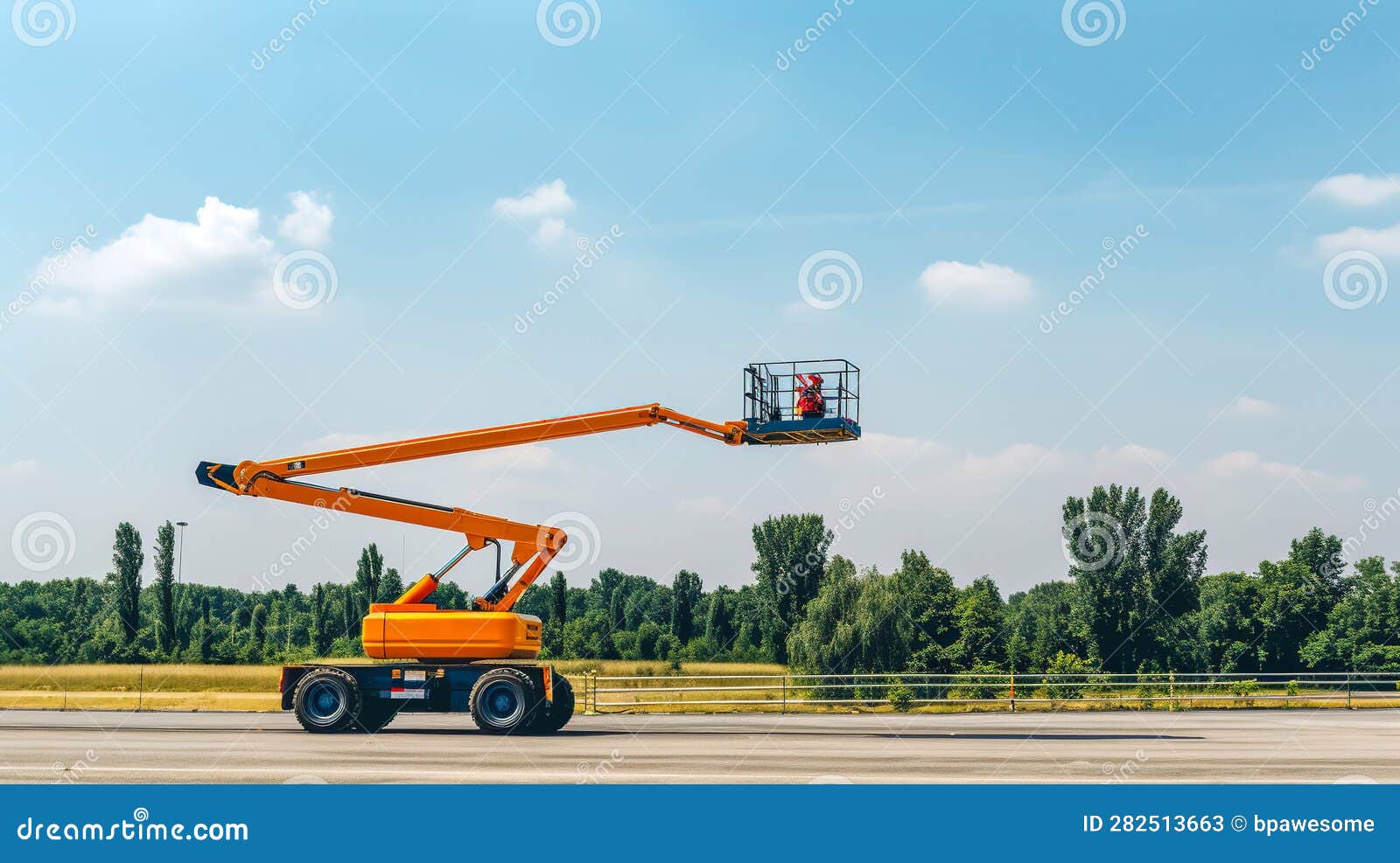Elevation: Boom Lift Machine for Construction and Maintenance ...