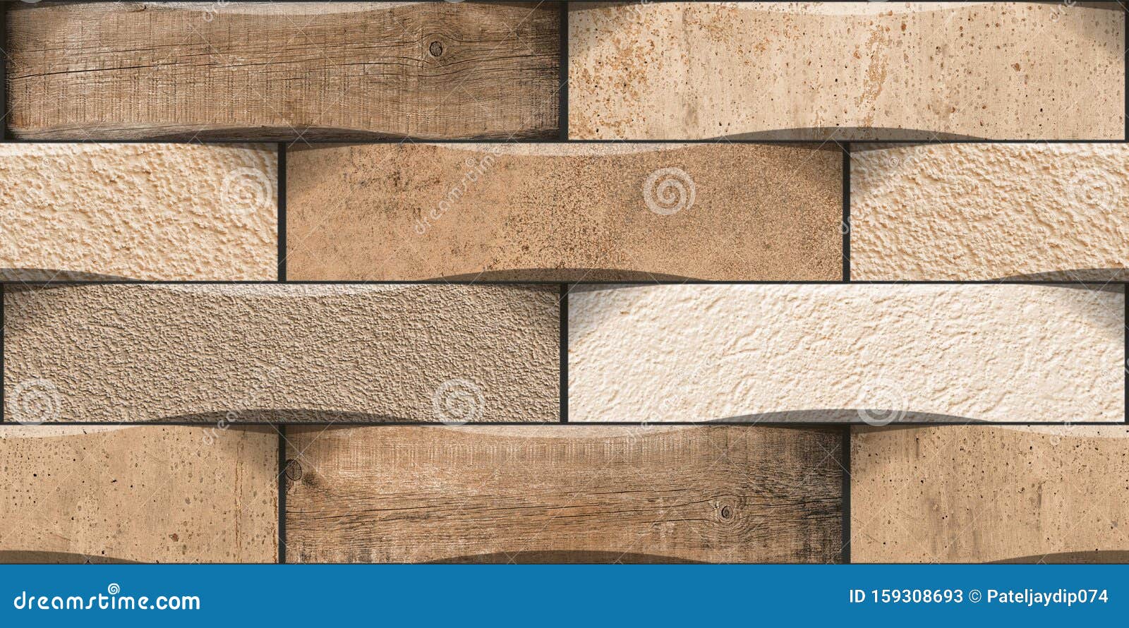 Elevation Design,bricks,ceramic Design Elevation Stock Image - Image of ...