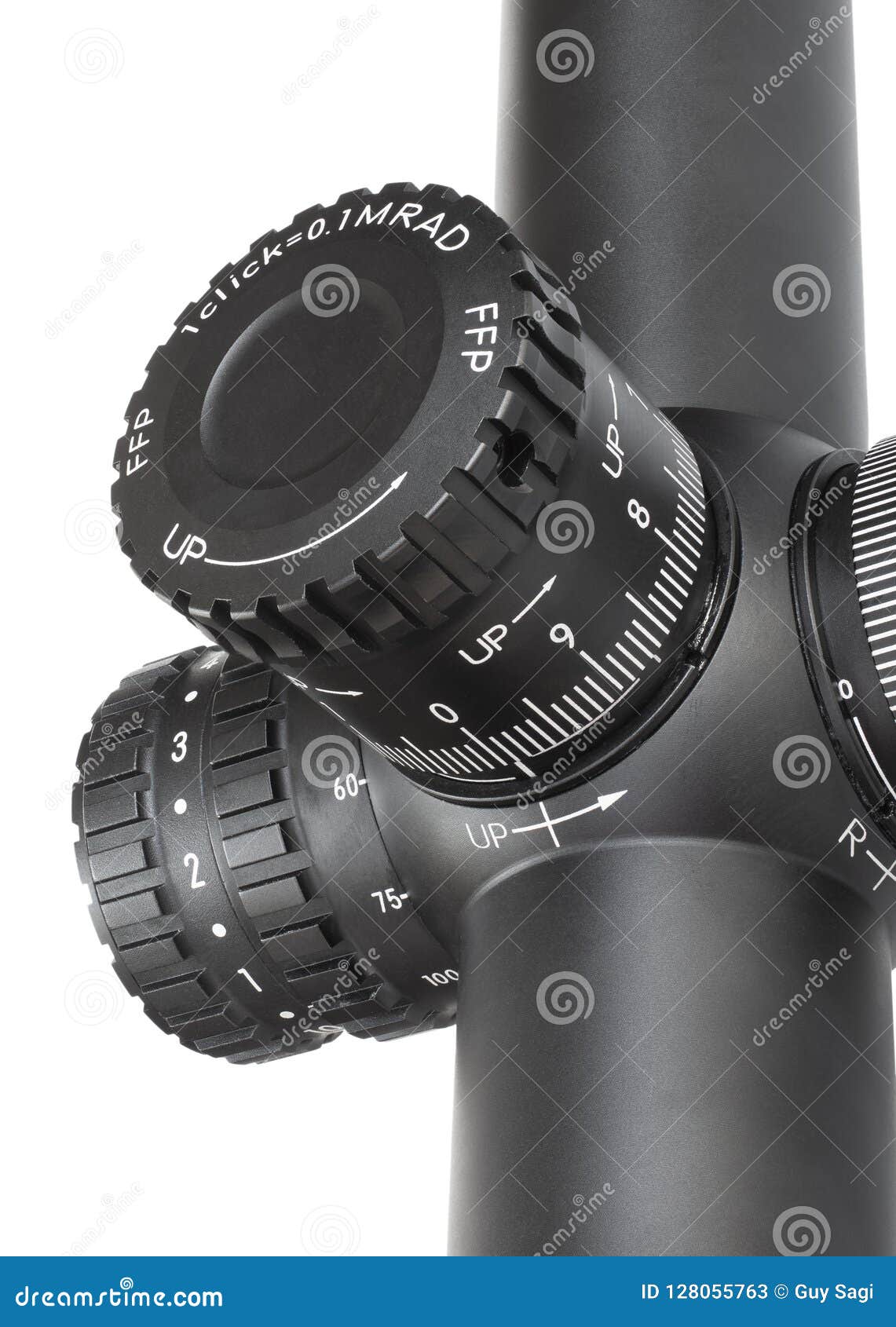 Elevation Dial On A Sniper Scope Stock Photography | CartoonDealer.com ...