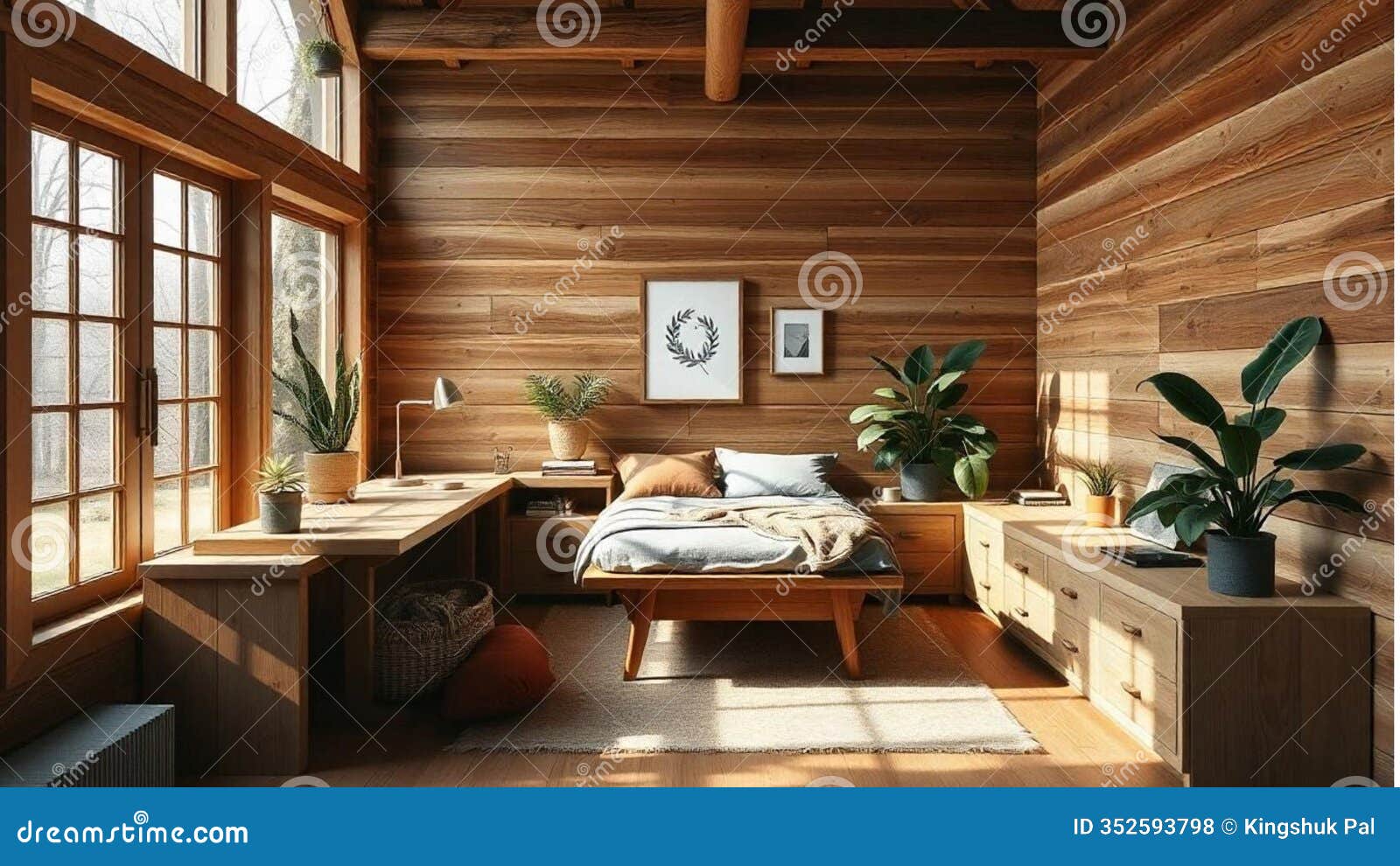 Elevation Rendering of a Z- Shaped Study Table Stock Illustration ...