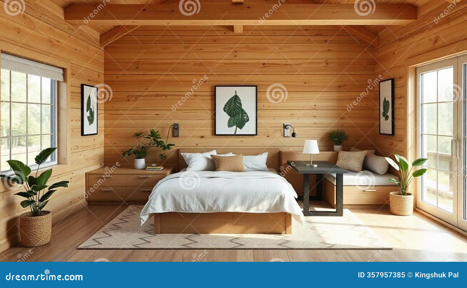 Elevation Rendering of a Z-shaped Study Table Stock Illustration ...