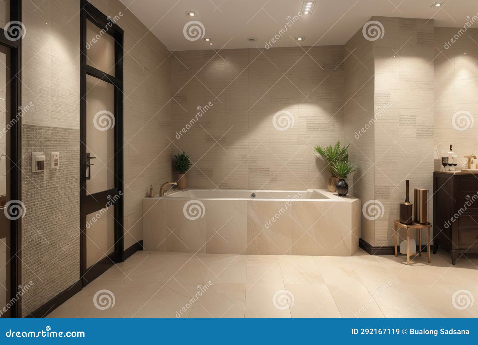 3D Elevation Wall Tiles Design, 3d Wallpaper Background. Royalty-Free Stock Photography ...