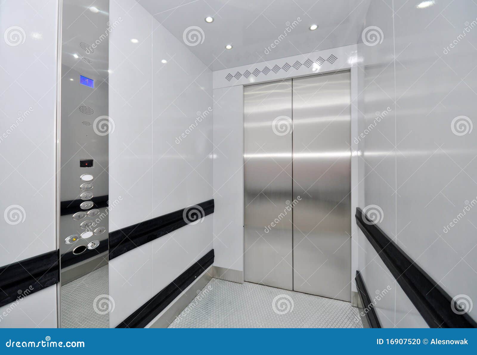 Elevator stock photo. Image of floors, roof, lift, interior - 16907520