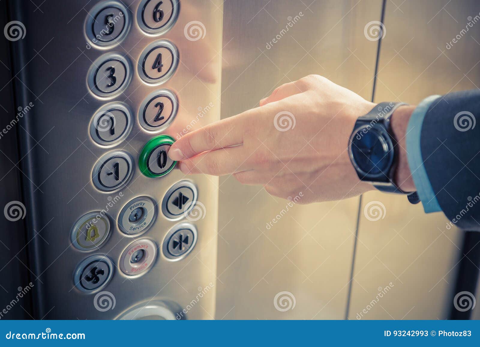 Elevator, Button, One, First, Action, Floor, Call, Hand, Lift, F Stock ...