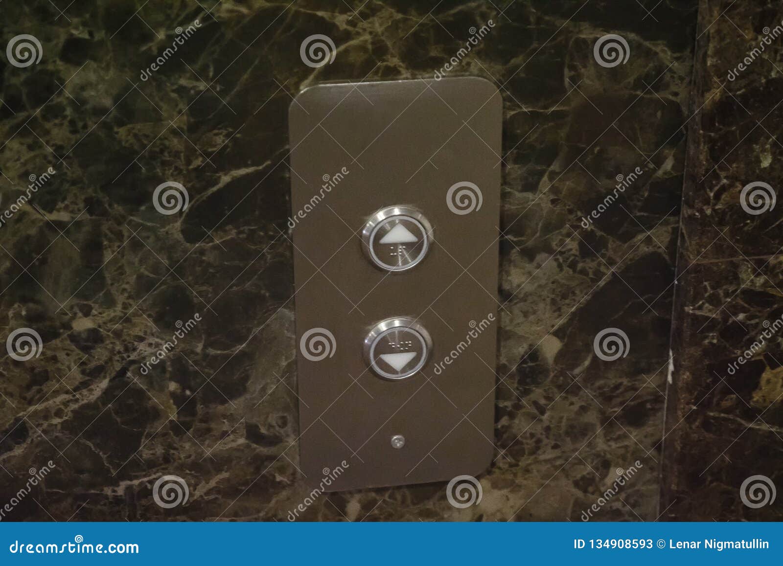 Elevator Button Up and Down Direction Stock Image - Image of moving ...