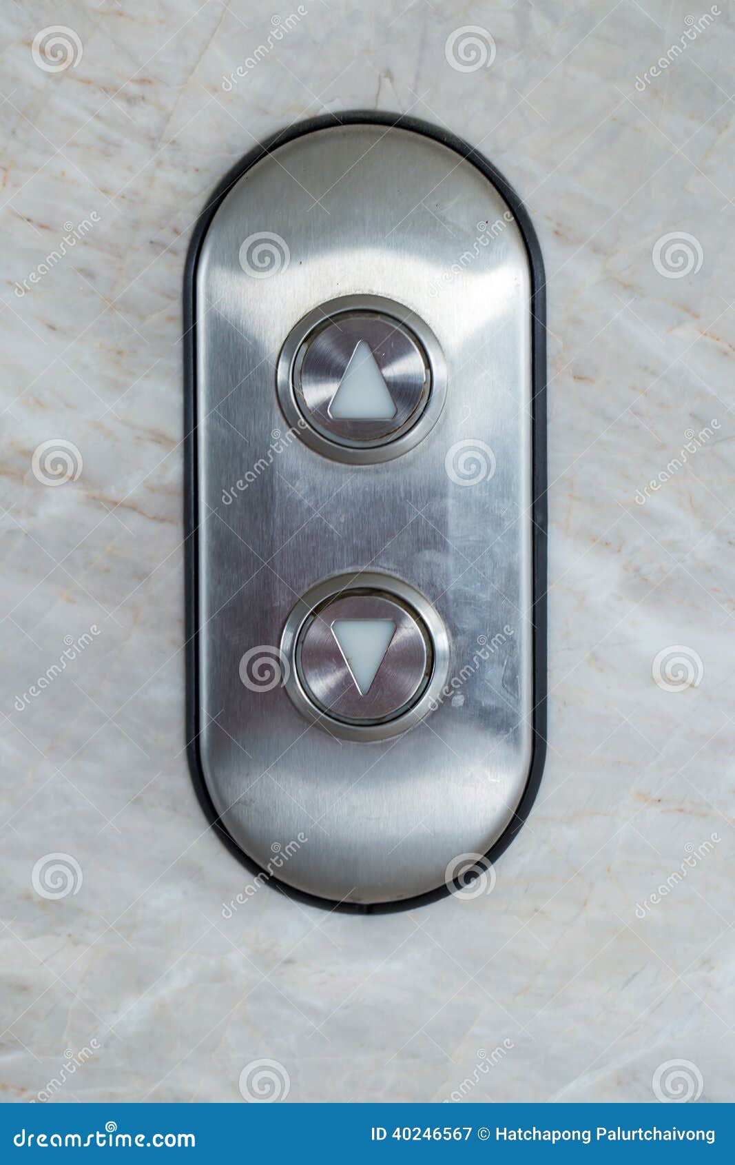 Elevator Button Up and Down Direction Stock Image - Image of ...