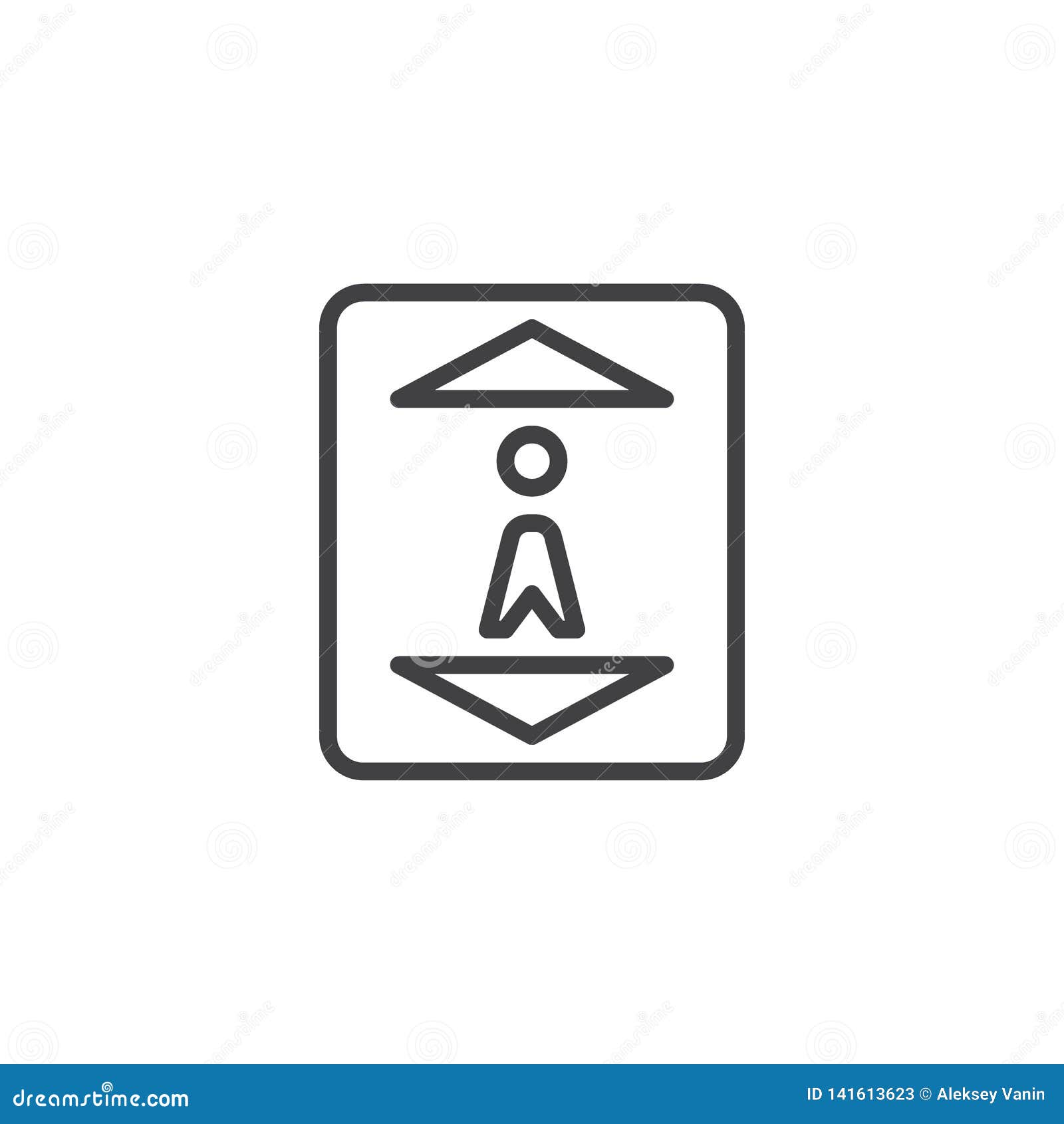 Elevator Button With Braille Sign Isolated On White, Silver Metal ...