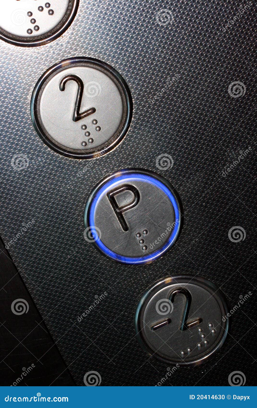 Elevator buttons stock photo. Image of floor, moving - 20414630