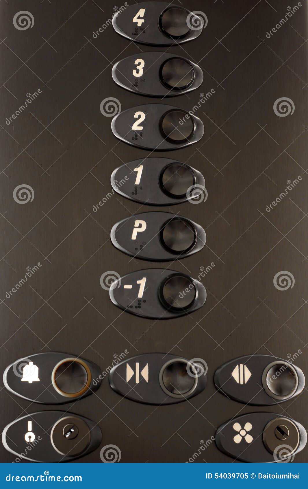 Elevator Buttons stock image. Image of close, buttons - 54039705