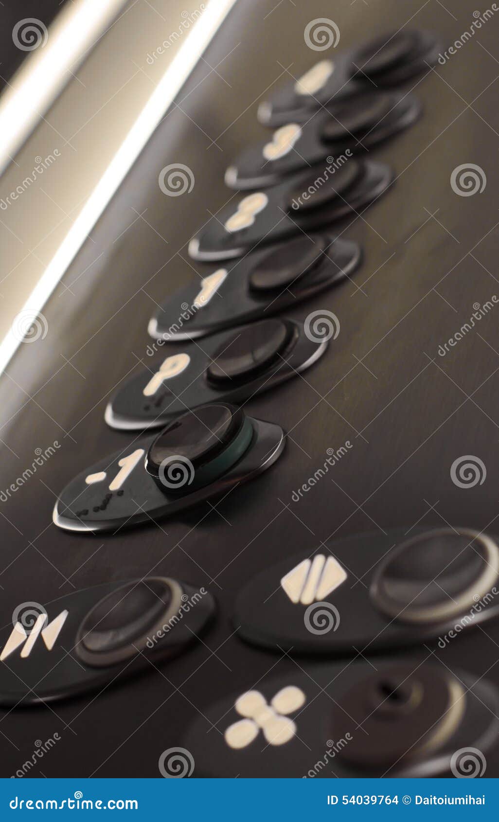 Elevator Buttons stock photo. Image of activity, close - 54039764