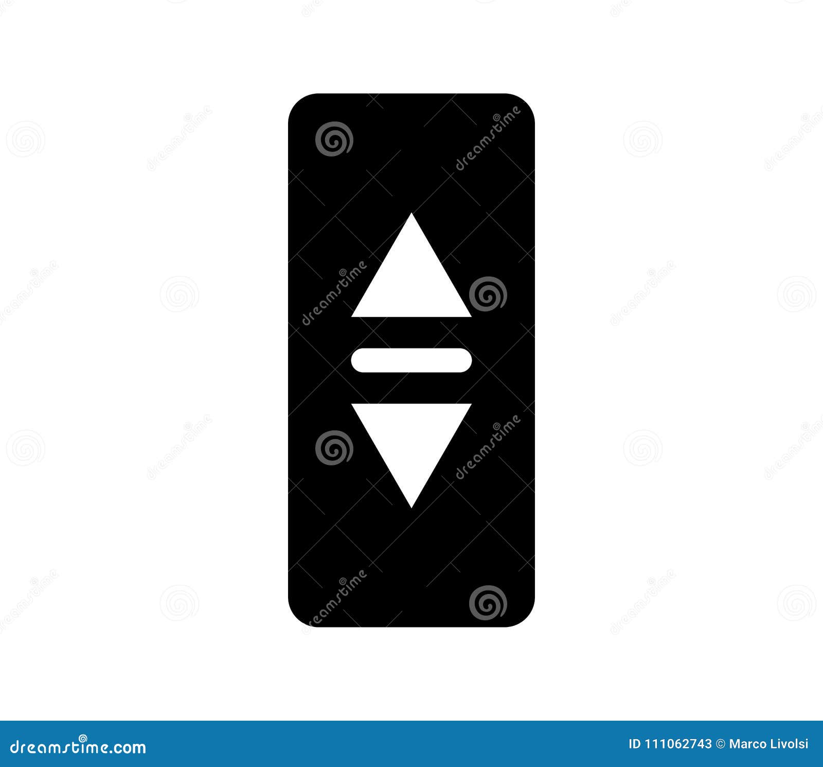 Elevator buttons icon stock illustration. Illustration of circle ...