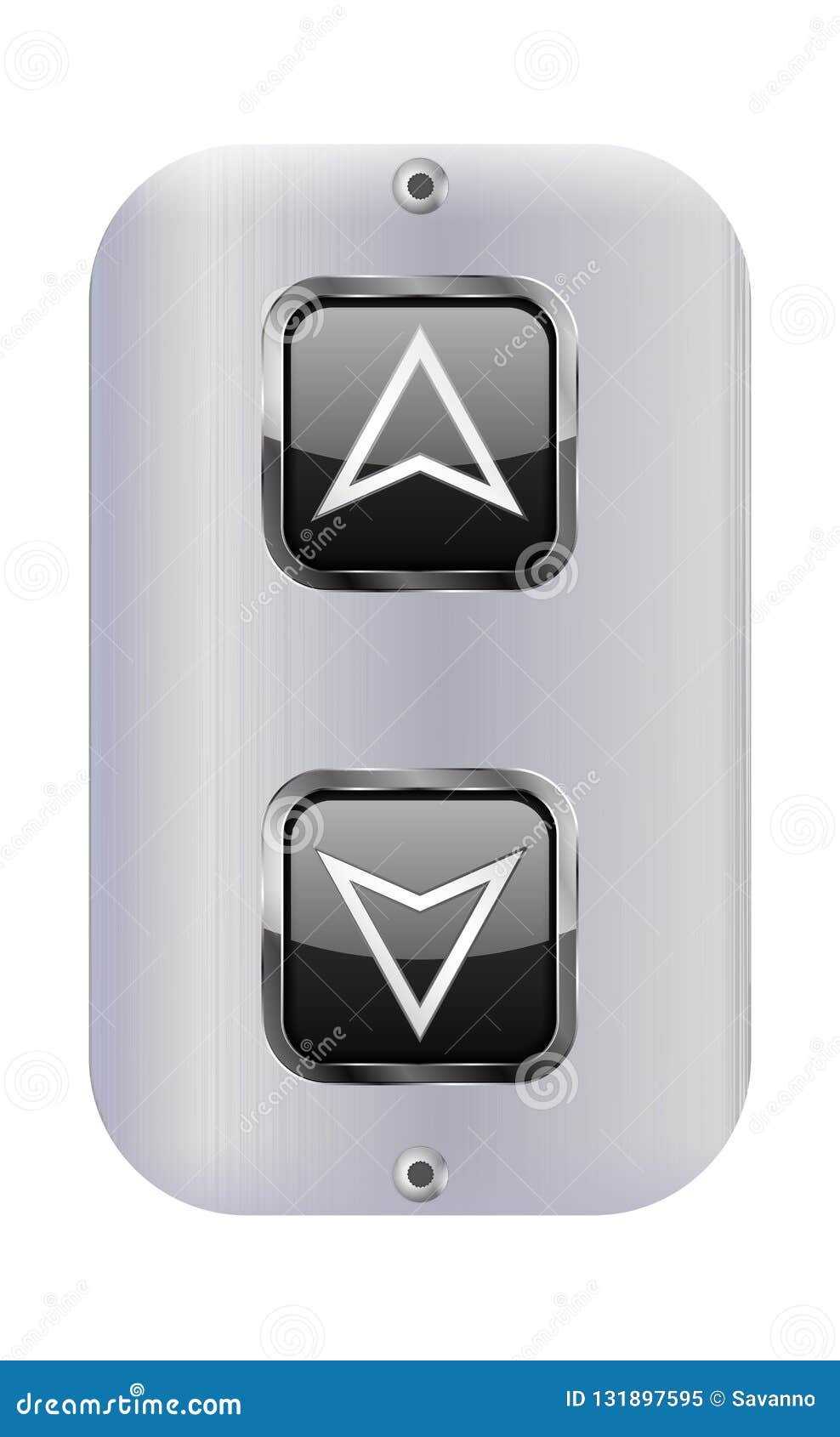 Elevator Buttons. Lift Panel Stock Vector - Illustration of panel ...