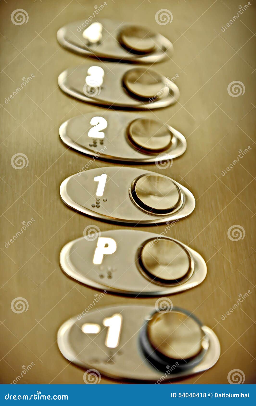 Elevator Buttons stock photo. Image of button, highlighted - 54040418