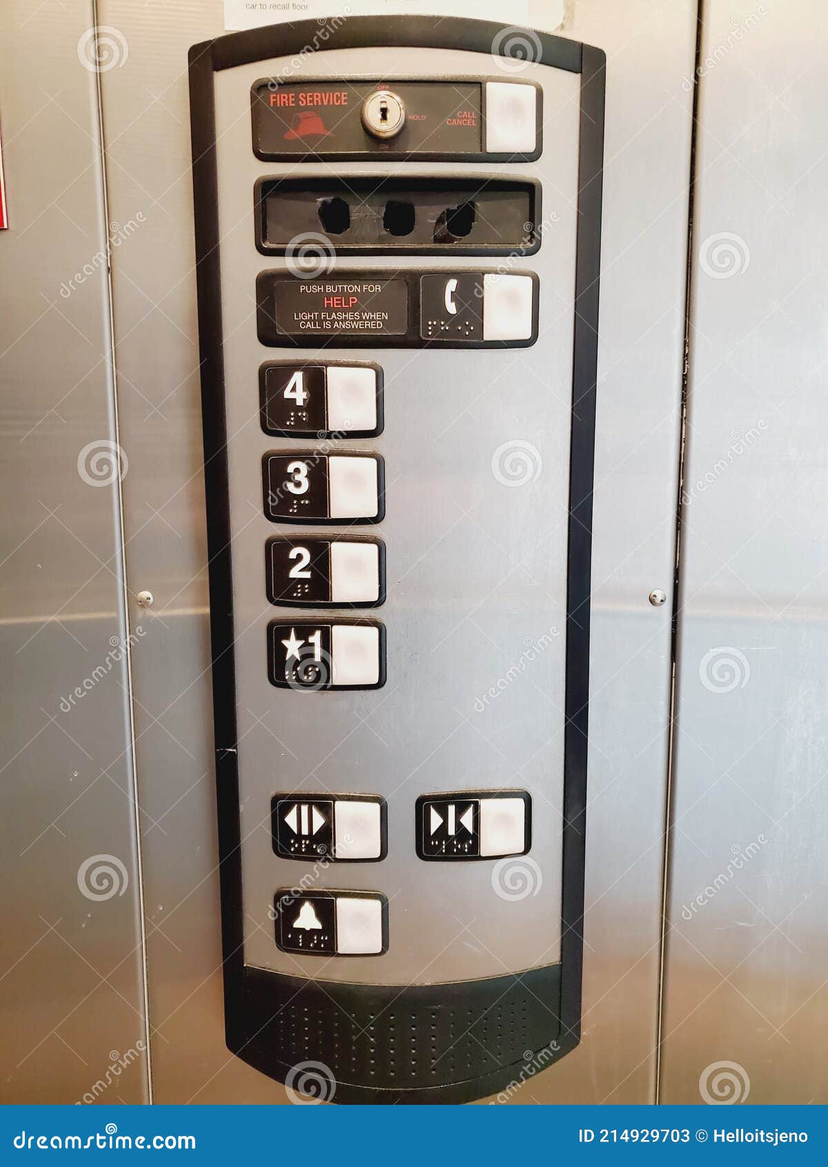 Schindler Elevator Call Buttons