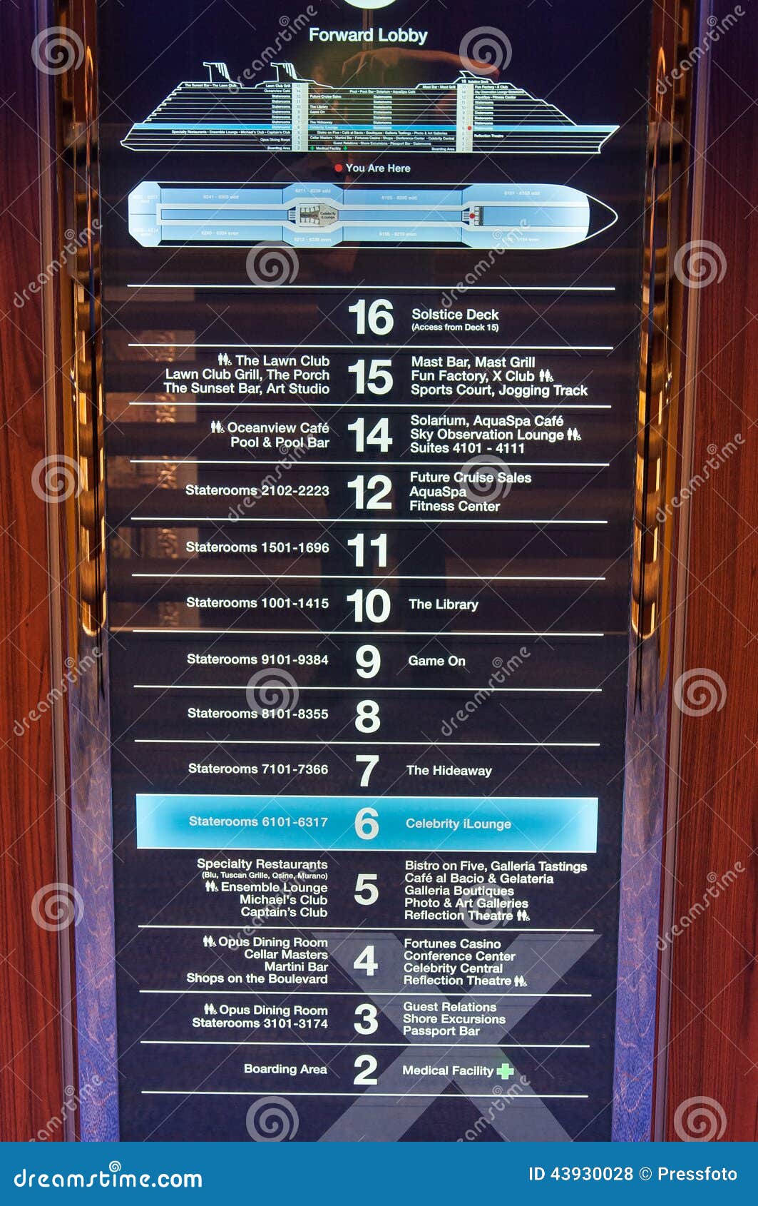 Elevator directory editorial stock photo. Image of plan - 43930028