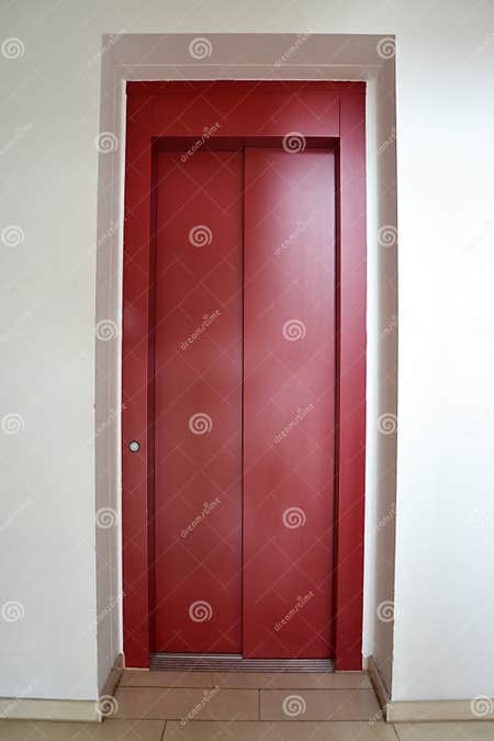Elevator doors stock image. Image of table, home, wood - 340493423