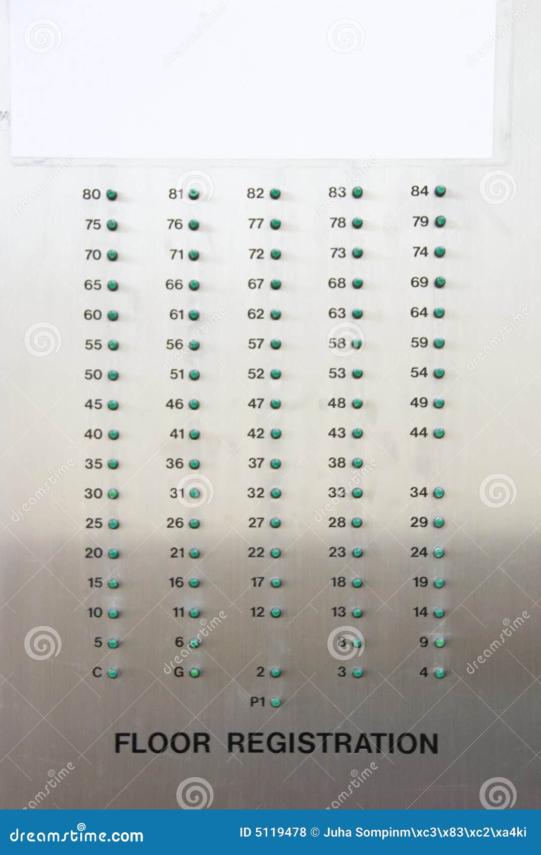 Elevator Floor Selection Royalty-Free Stock Photography | CartoonDealer ...