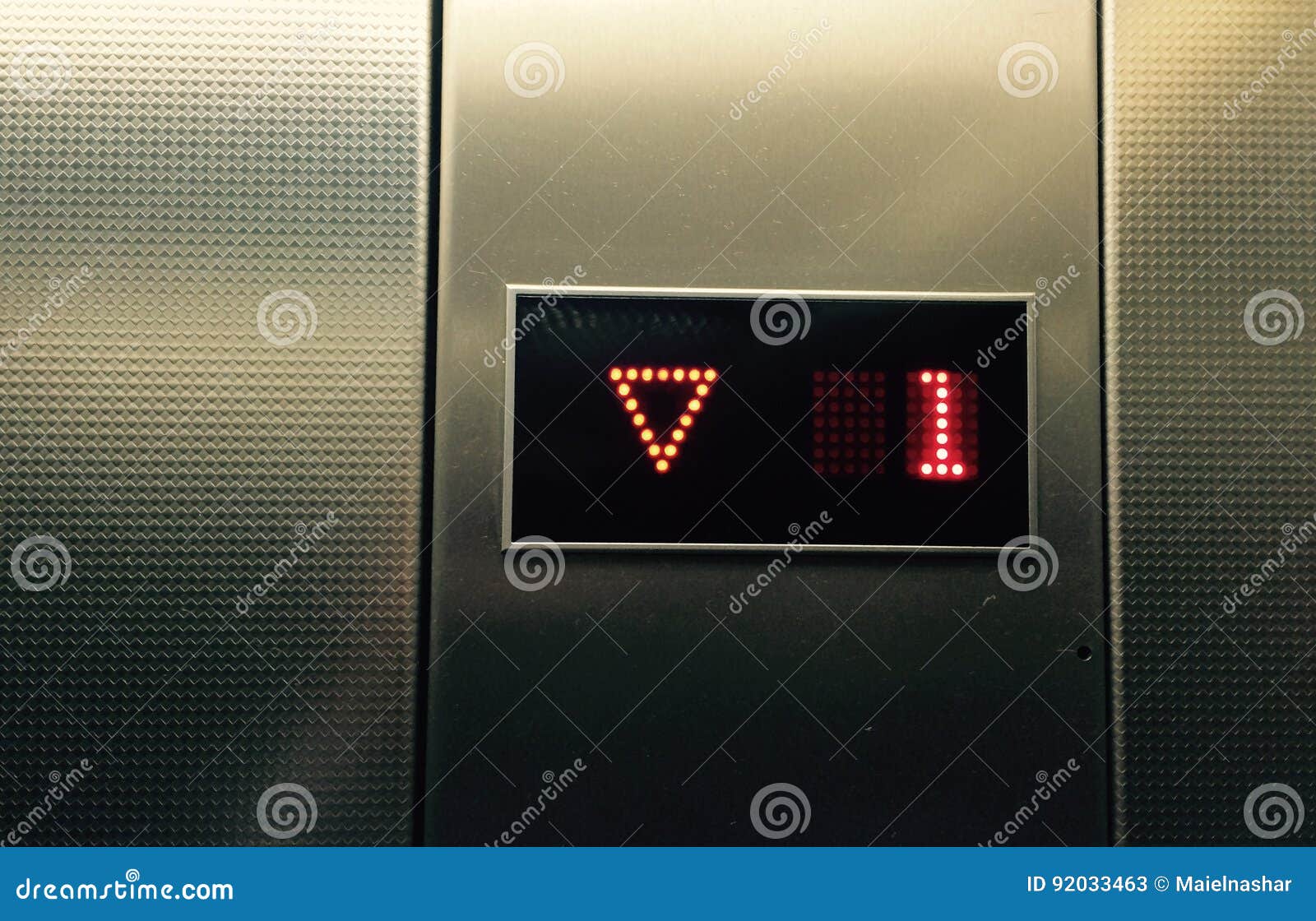 Elevator 1 floor stock image. Image of floor, moving - 92033463