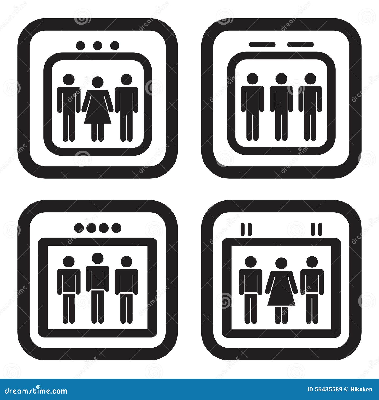 Elevator Icon Vector Free