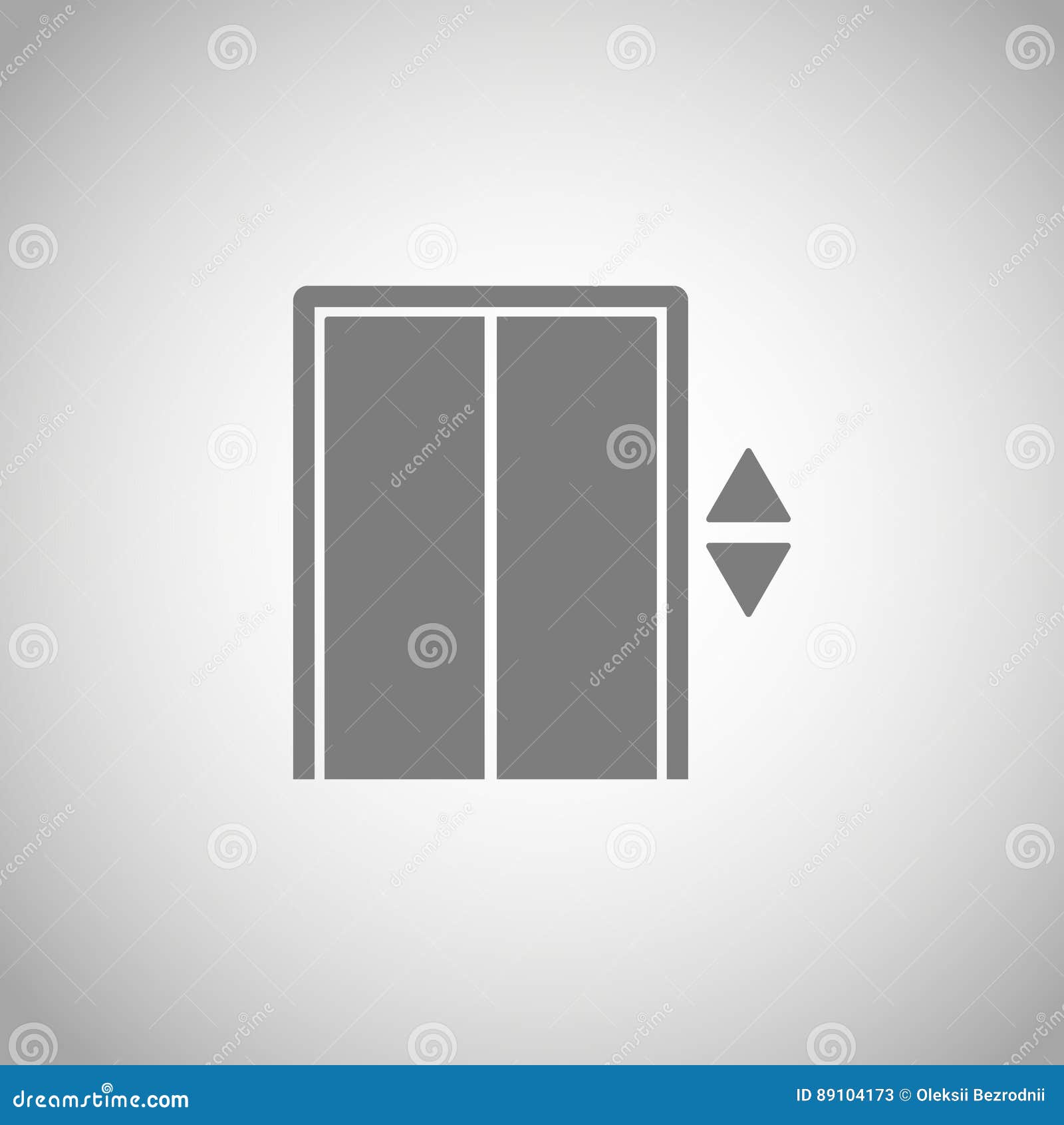 Elevator Icon. Lift Vector Symbol. Elevator Sign Stock Vector ...