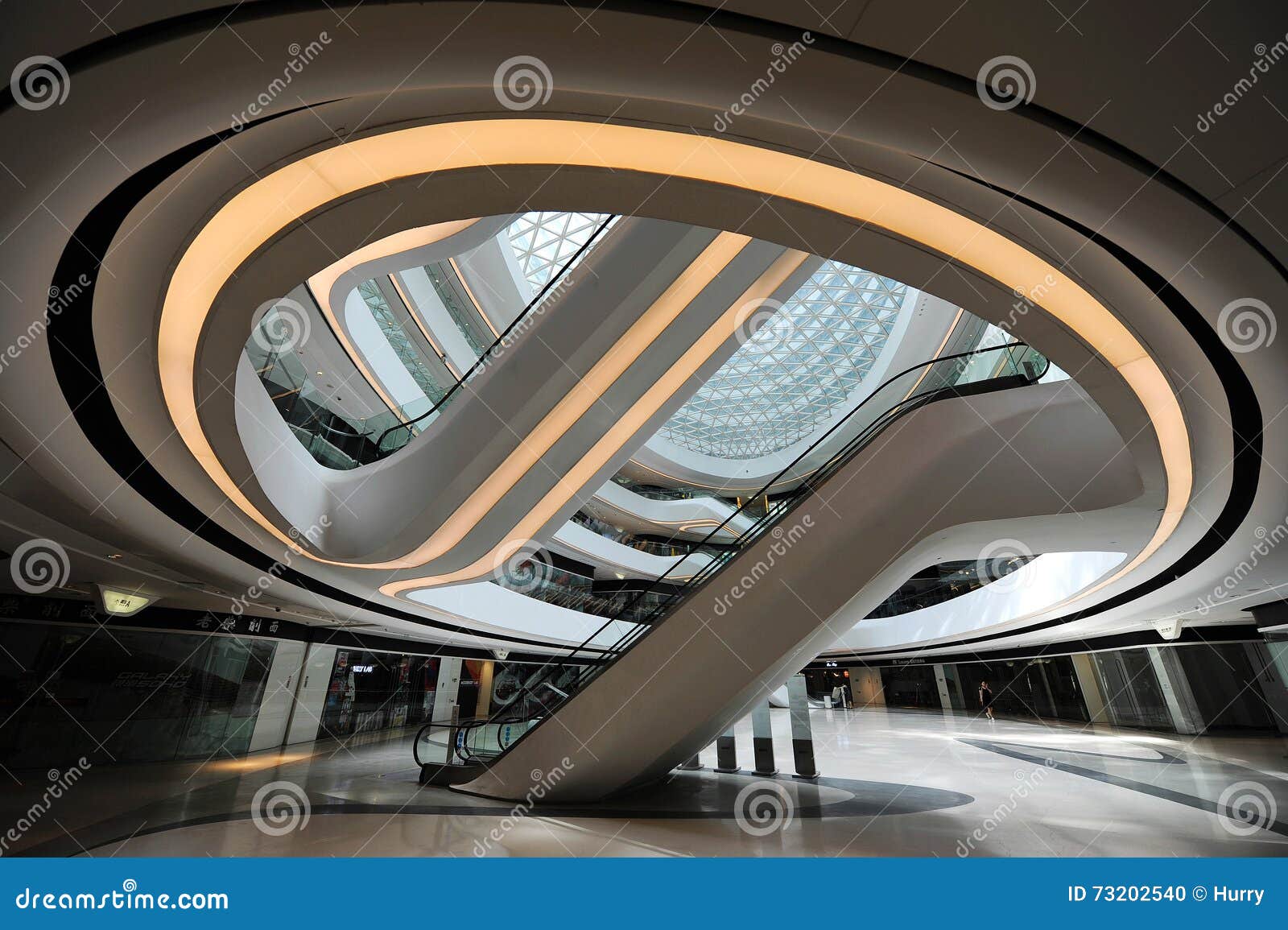 Elevators Inside Skyscraper Royalty-Free Stock Photography ...