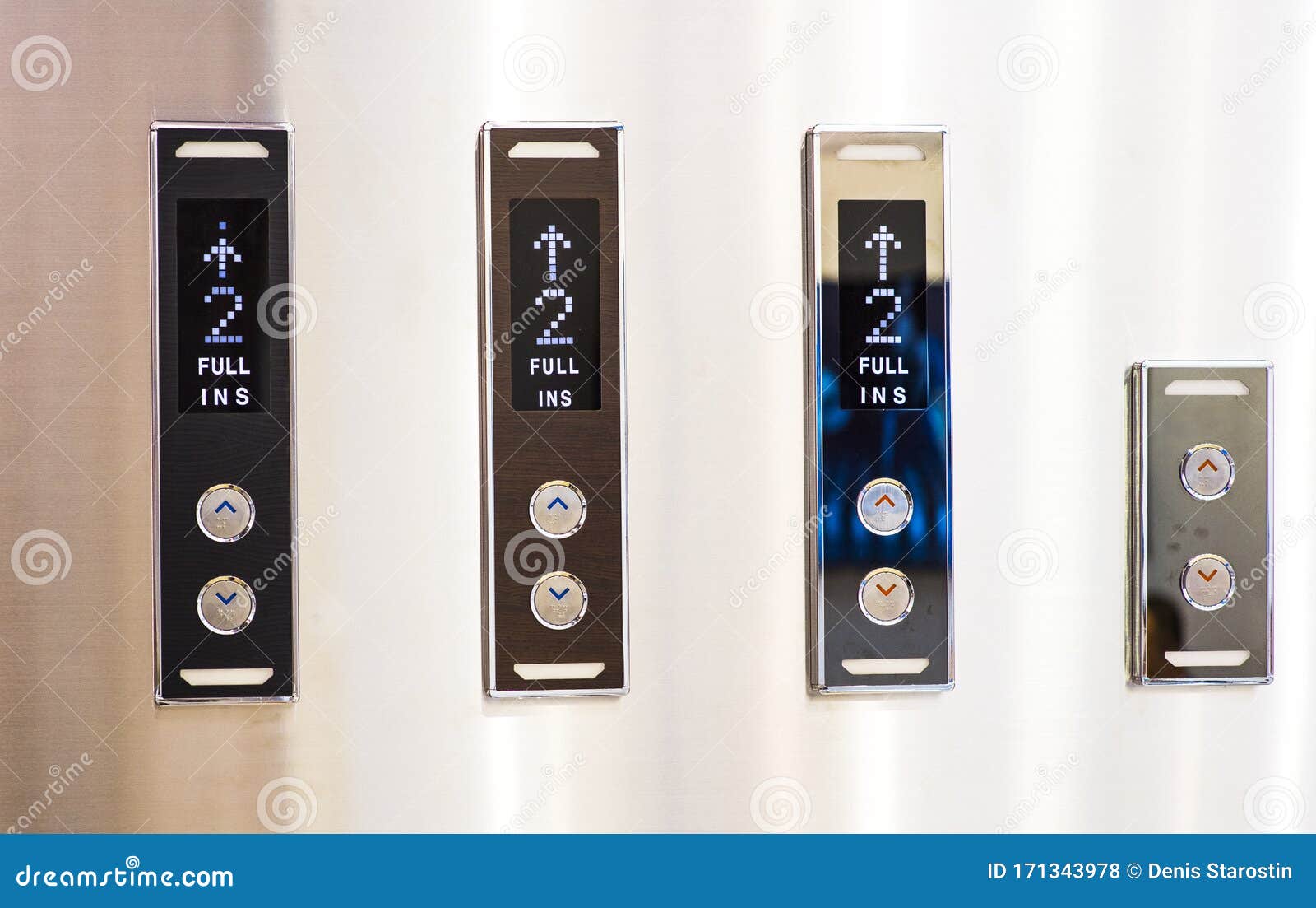 Elevator Installation, Lift Technician Installing a Modern Elevator ...