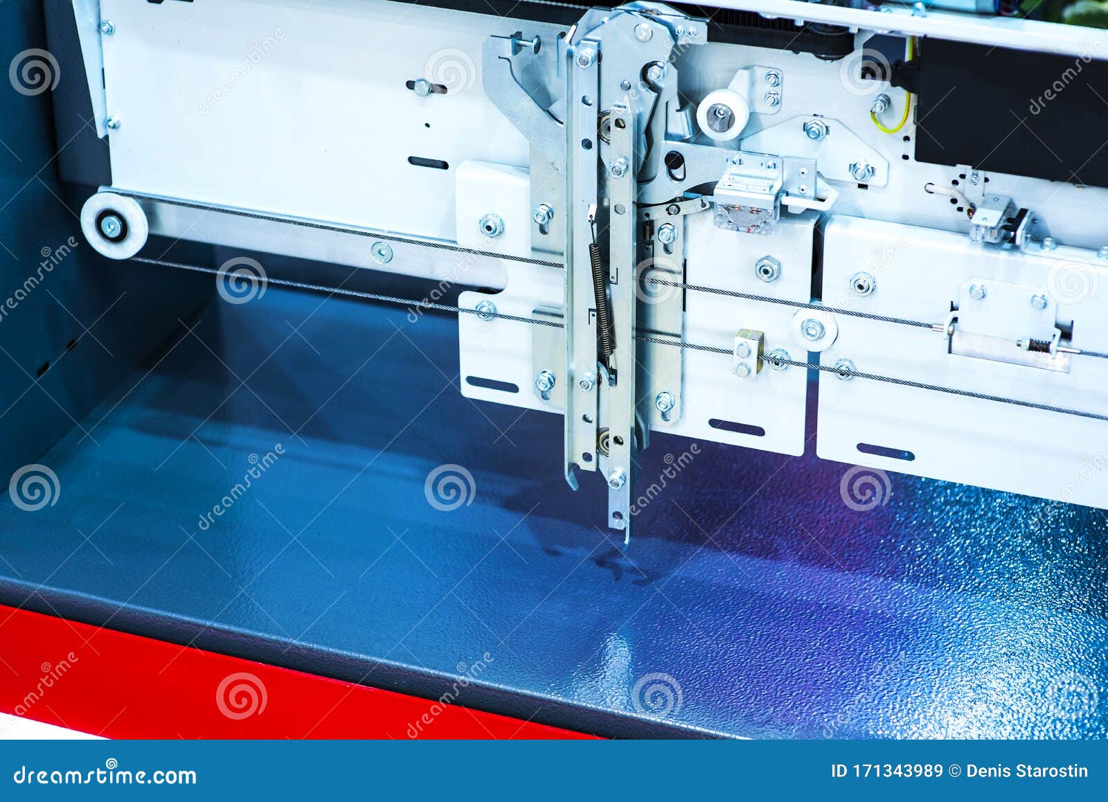 Elevator Installation, Lift Technician Installing a Modern Elevator ...