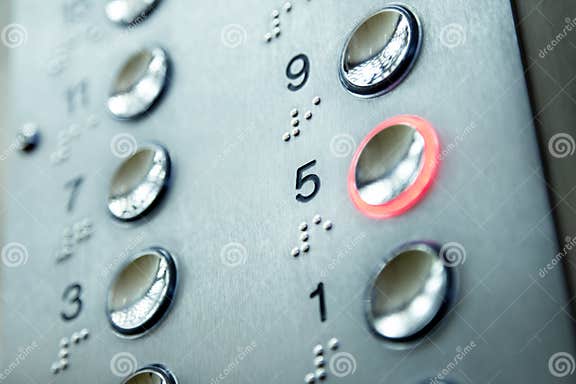 Elevator keypad stock image. Image of horizontal, steel - 7733665