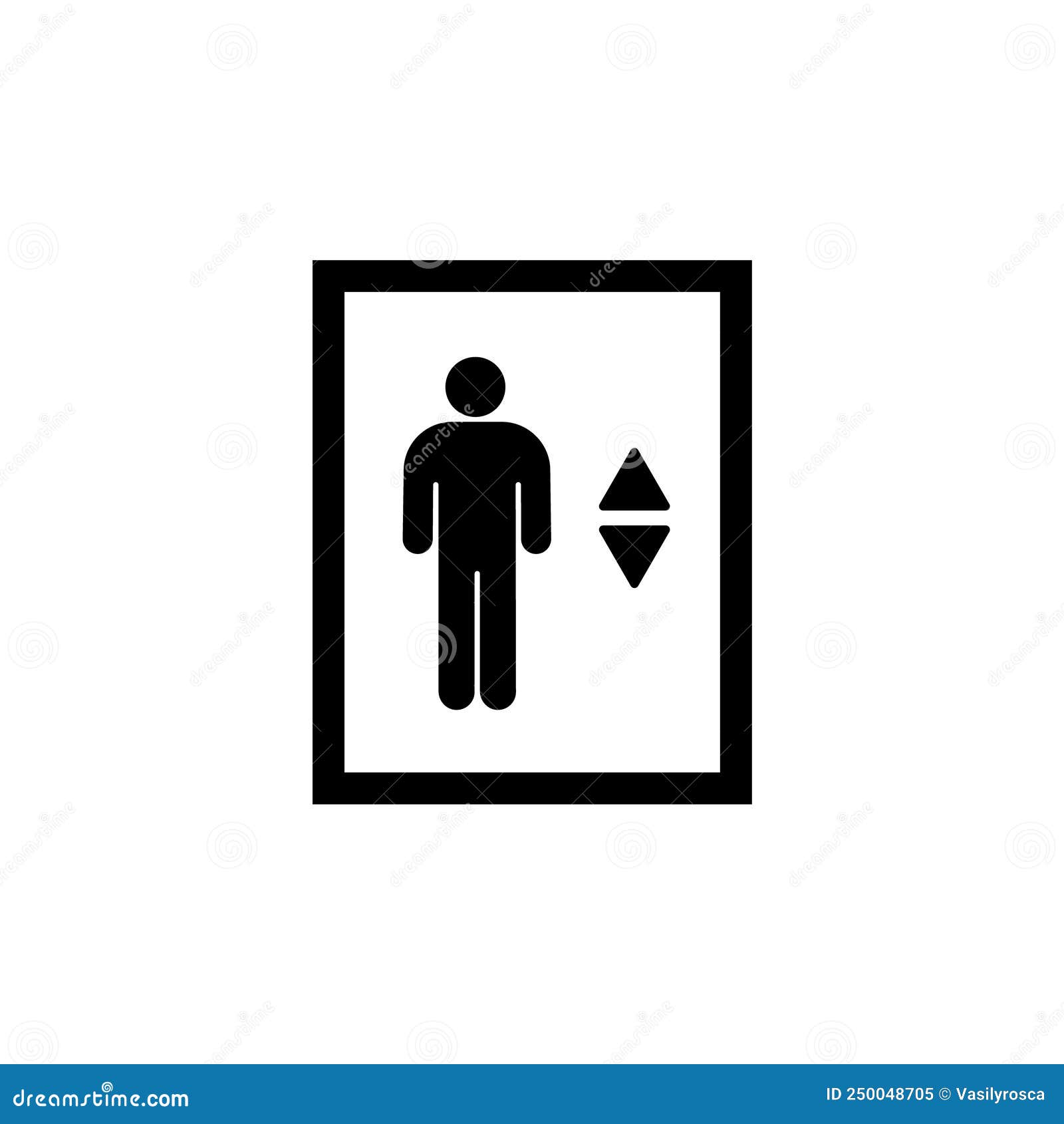 Elevator Lift Vector Icon. Elevator Sign Entrance Building Office, Lift ...