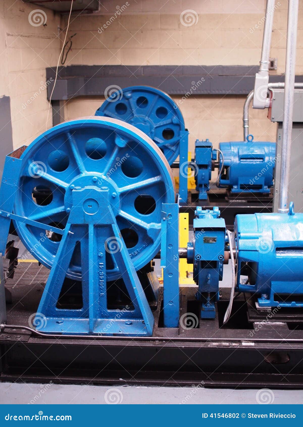 Elevator Machine Room stock photo. Image of office, installed - 41546802