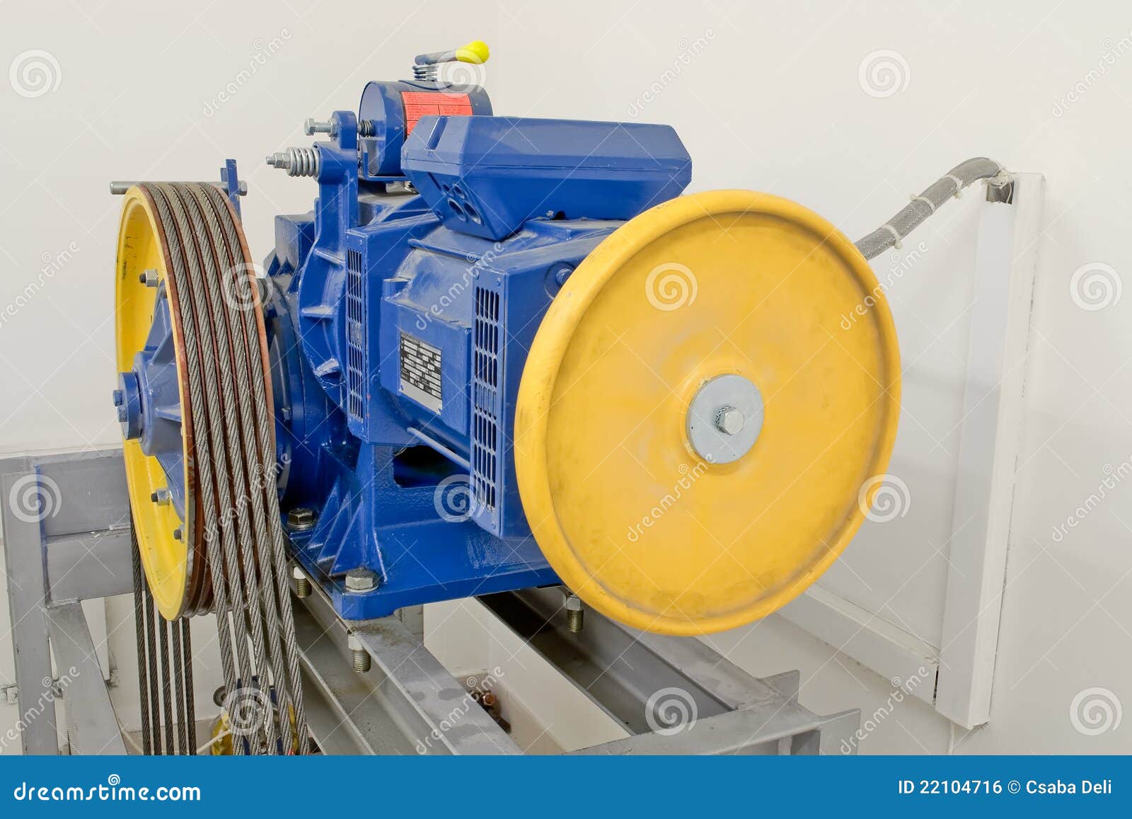 Elevator Engine In The Background Royalty-Free Stock Image ...