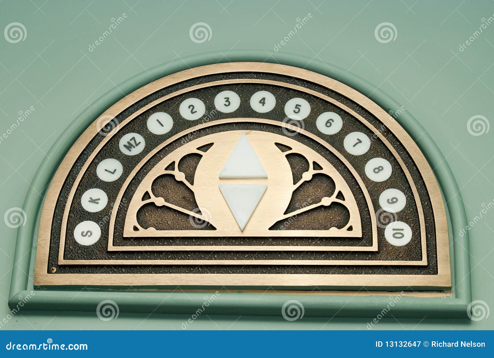 Elevator Numbers Letter Floors Parking Level 1 2 Indicator Buttons ...