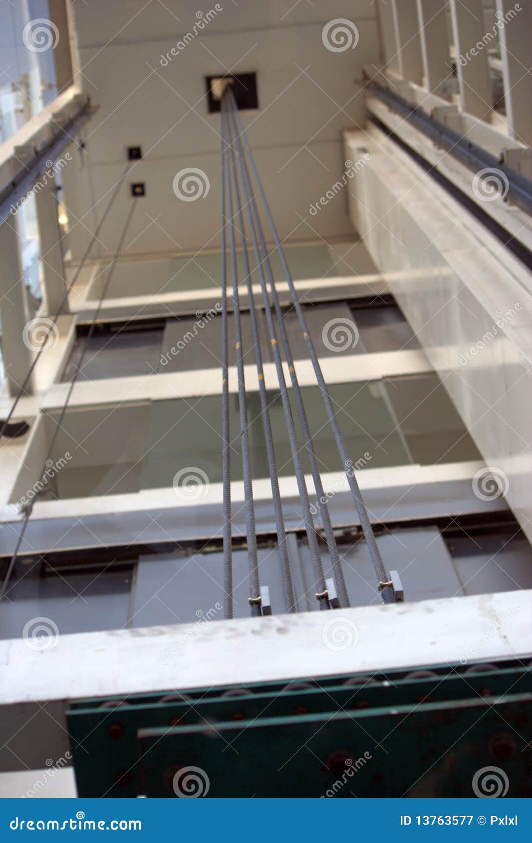 Elevator pit stock image. Image of construction, center - 13763577