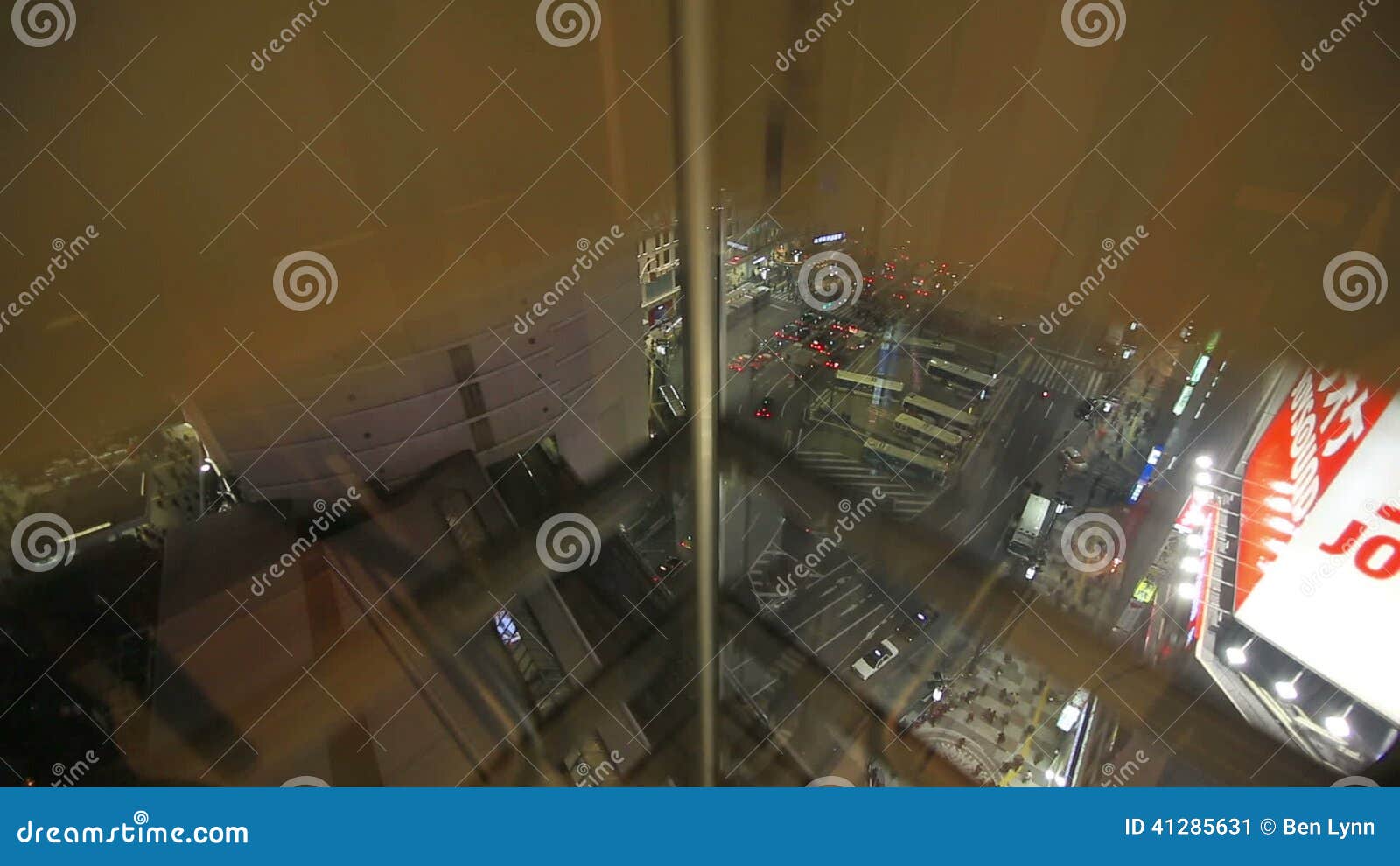 Elevator Ride stock video. Video of intersection, business - 41285631