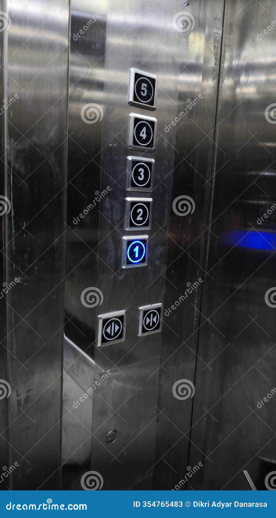 Elevator Numbers Letter Floors Parking Level 1 2 Indicator Buttons ...